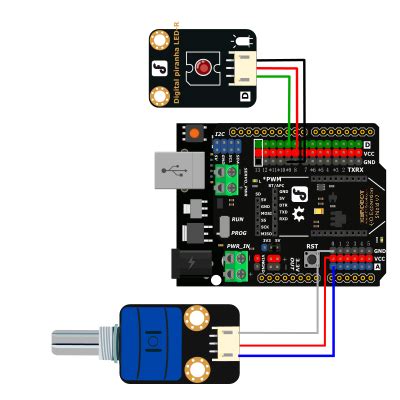 Dfrobot Gravity Analog Rotation Potentiometer Sensor V2 For Arduino