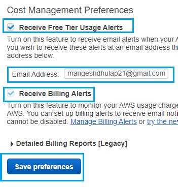 Setting Up AWS Billing Alerts