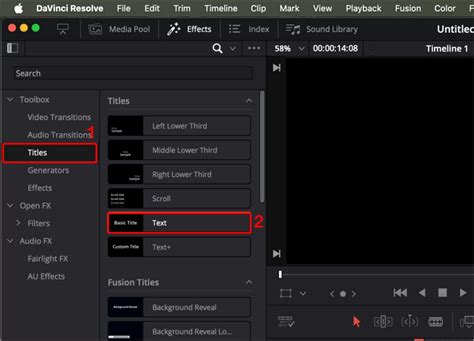 How To Add And Customize Text In DaVinci Resolve TechWiser