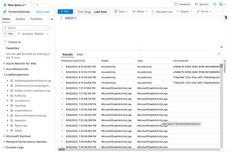 Azure Log Extraction Sans
