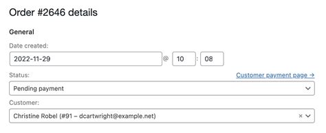 Pass `customerid` While Creating A New Order · Issue 7968