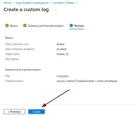 integrate with the azure logs ingestion api ngrok documentation