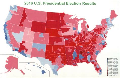 2016 Presidential Electoral Map