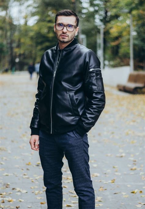 Leather Jacket Outfits For Men Styling An Easy Cool
