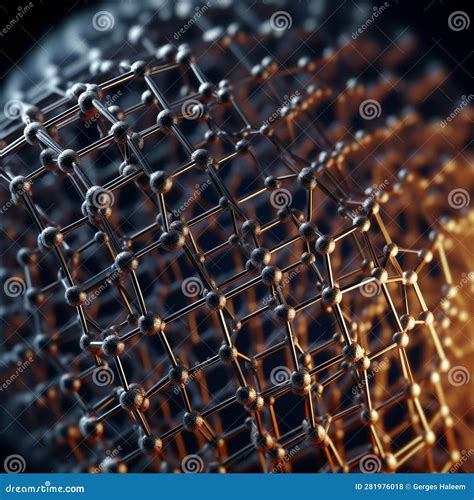 texture of futuristic bio material on black background depth of field stock illustration