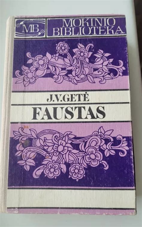 Faustas Drama J V Getė Knyga