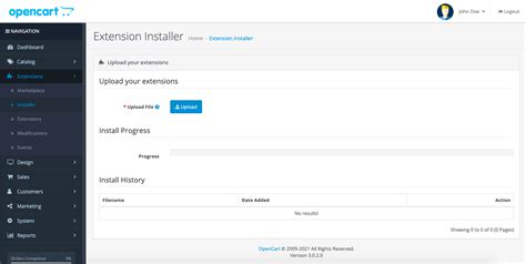 OpenCart Product Result S Top In Admin Product List