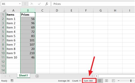How To Total A Column In Excel