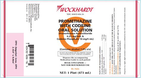 Dailymed Promethazine With Codeine Promethazine Hydrochloride And