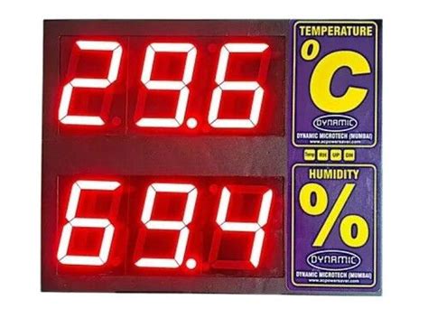 Temperature And Humidity Monitor Display At 1900000 Inr In Mumbai Dynamic Micro Tech Temperature And Humidity Monitor Display At 1900000 Inr In Mumbai Dynamic Micro Tech