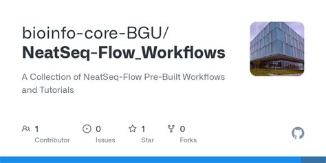 GitHub Bioinfo Core BGU NeatSeq Flow Workflows A Collection Of NeatSeq Flow Pre Built
