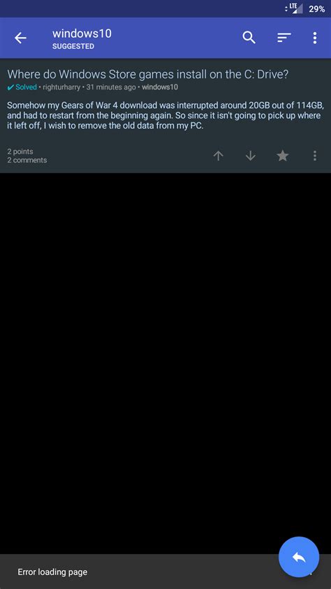 [bug] reply button is covering up retry button r redditsync