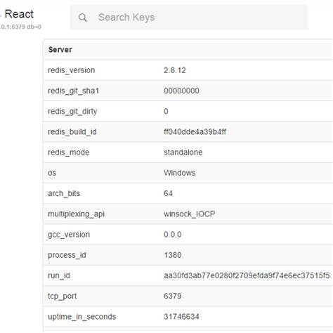 Redis React Alternatives And Similar Software