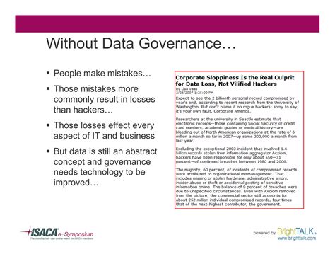 Ibm Data Governance Framework Pdf
