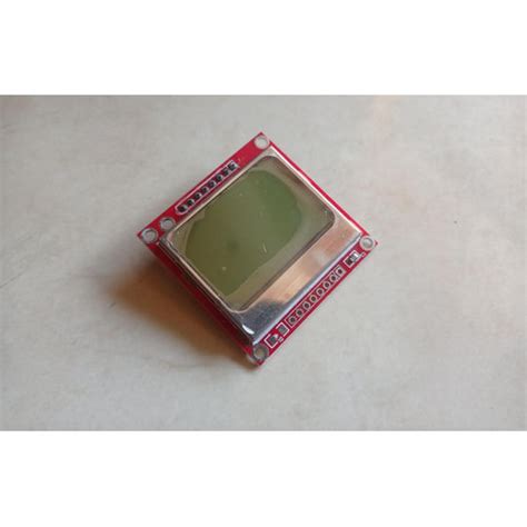Jual Nokia 5110 Lcd Graphic 84x48 Pixel Arduino Compatible Blue