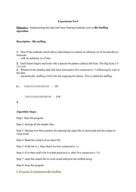 Practical No 4 Provided By Class Teacher Experiment No Objective Implementing The Data