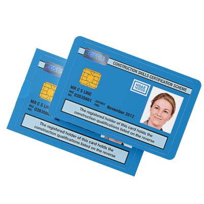 Blue CSCS Card Construction NVQ Level Assessment