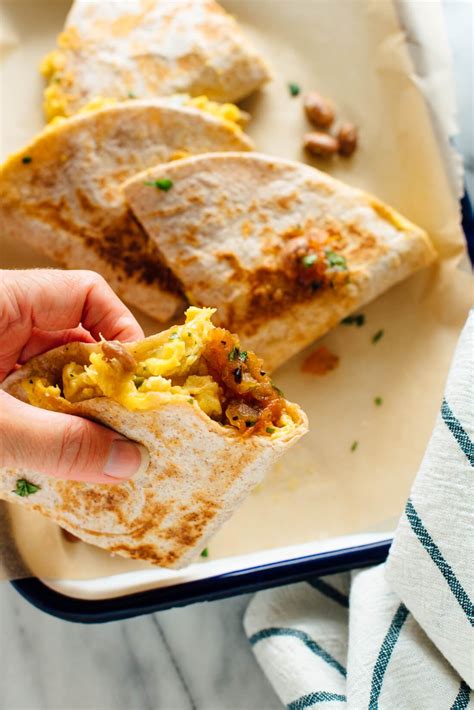 Simple Breakfast Quesadillas Recipe Cookie And Kate