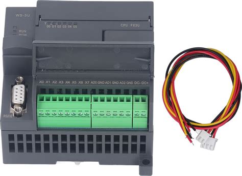 PLC Programmable Logic Controller PLC Industrial Control Board PCB Wide Application Rail