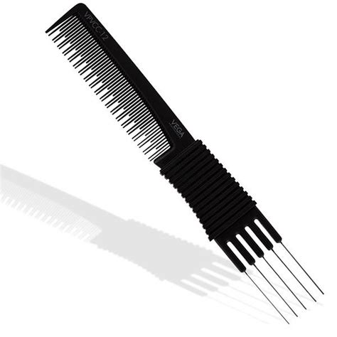 Fork Comb Black Line Professional Styling And Volume