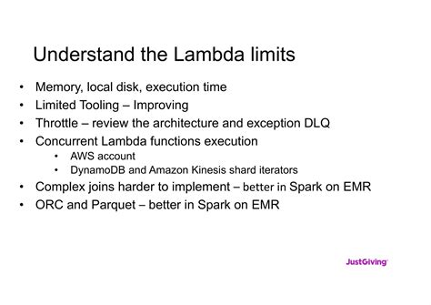 Justgiving Serverless Data Pipelines Api Messaging And Stream