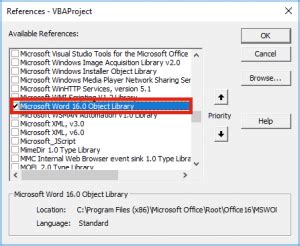 How To Automate Word From Excel Using Vba Excel Off The Grid