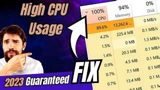 How To Fix High Cpu Usage In Windows 10 11 2024 Full Guide Simplified