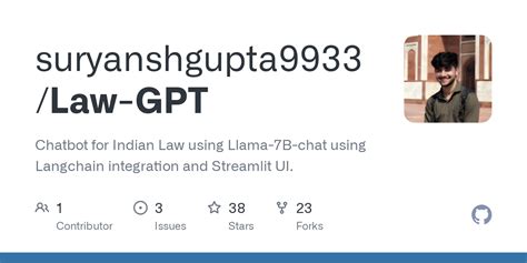 law gpt requirements txt at main · suryanshgupta9933 law gpt · github