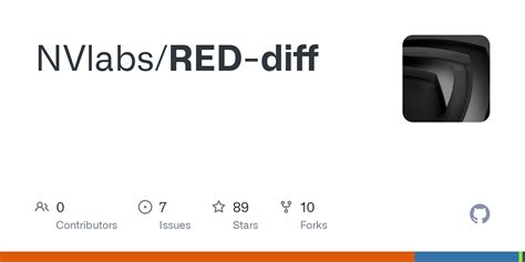 GitHub NVlabs RED Diff