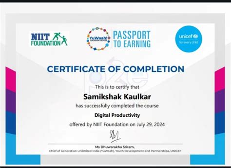 Unicef Yuwaah P2e Learning Professionaldevelopment Certification Education Skills