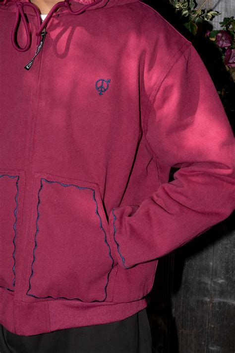 Sexhippies Welders Stitch Jacket In Brick Understory Shop