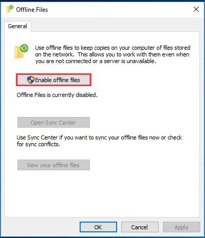 What Is Sync Center How To Enable Or Disable It On Windows Sync Enabling Network Drive