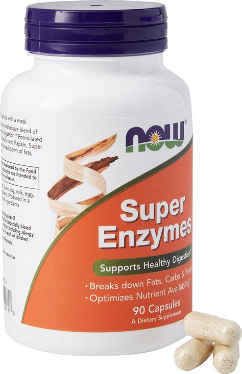 Now Foods Super Enzymes 90 Capsules Health And Household