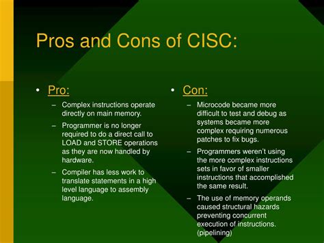 PPT RISC Vs CISC PowerPoint Presentation Free Download ID