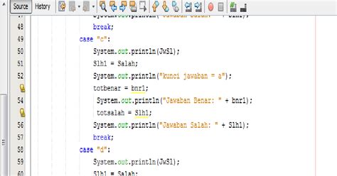 Tutorial Membuat Soal Pilihan Ganda Menggunakan Array 1 Dimensi Pada
