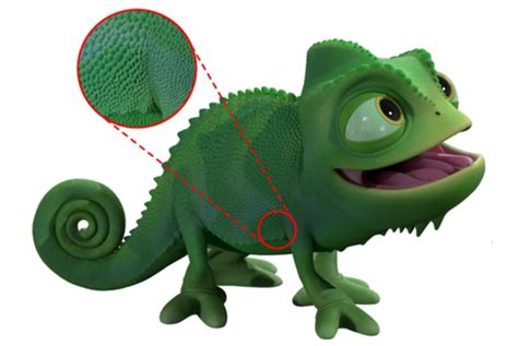 Example Based Texture Synthesis On Disneys Tangled