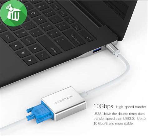 Usb Type C Male To Vga Female Adapter