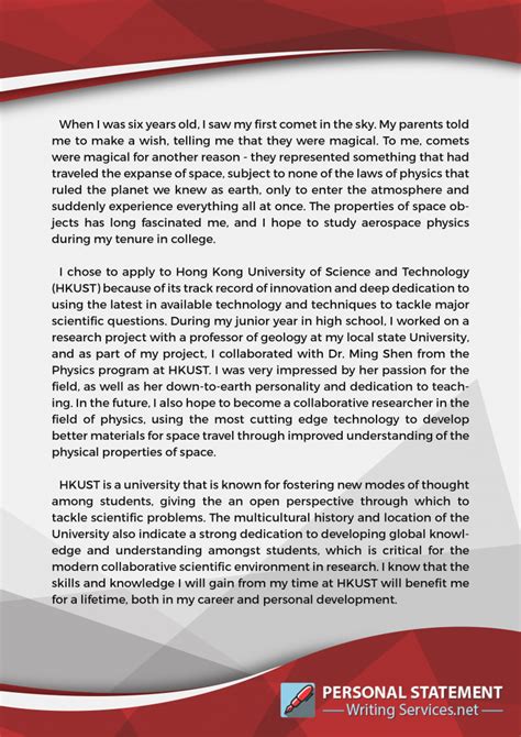 Hku Personal Statement Hong Kong University Application