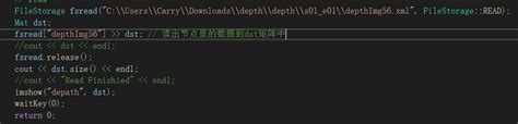 C 使用opencv读取xml中的深度数据失败问题c读xml时报错 Csdn博客