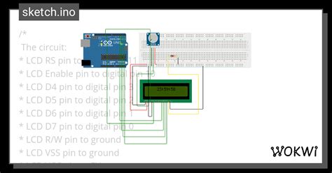 Lab7 Lcd Wokwi Esp32 Stm32 Arduino Simulator