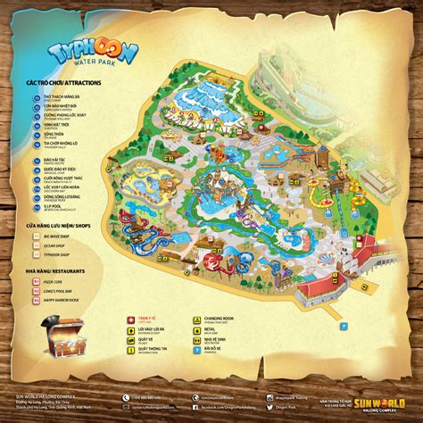 Park Map Illustrations Tuyet Nguyen