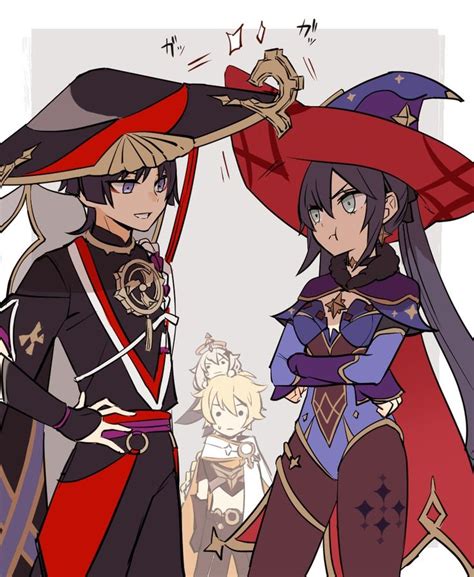 Scaramouche And Mona Aether Impact Anime Anime Images