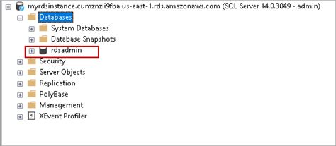 Recover Data In Aws Rds Sql Server