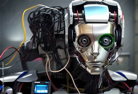 A Robot Artificial Intelligence Cyborg Android Ai Neural Networks