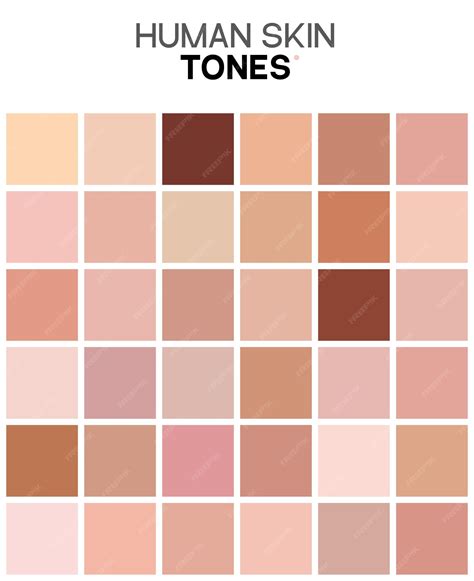 Colores De Piel Humana Que Color Tiene La Piel Blvb