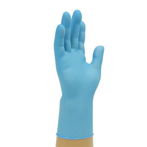 Blue Nitrile Powder Free Examination Glove