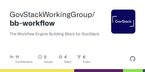 GitHub GovStackWorkingGroup Bb Workflow The Workflow Engine Building Block For GovStack