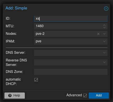 Setup Sdn In Proxmox