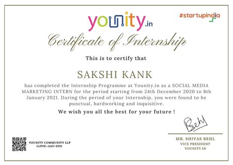 sakshi kank on linkedin socialmediamarketing internshipprogram intern