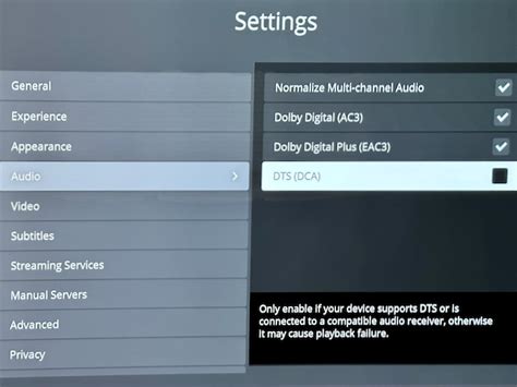 Fixing Dts Audio Problems For Lg Oled Tv With Plex For Lg App Rplex